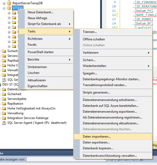 CSV Datei in MS SQL Server importieren (Tutorial) – ST-Page